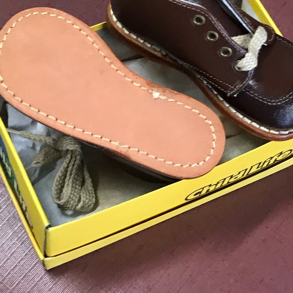 Child Life | Shoes | Nib Child Life Shoes Baby Boy Brown Leather 45c ...